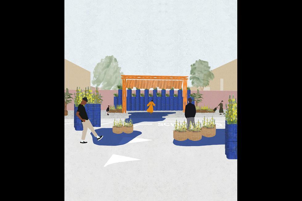 Nooma Studio unveils Somers Town ‘performing gardens’ | News | Building ...